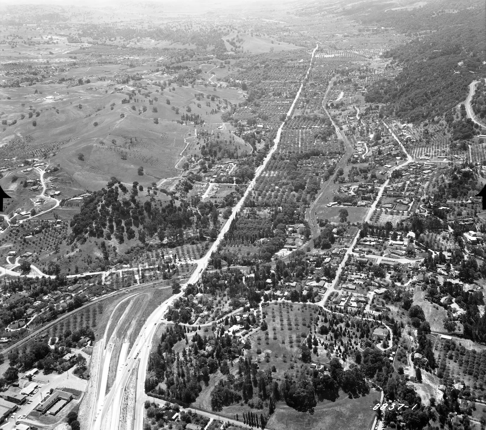 The Origin of South Broadway - East Bay Hills Project